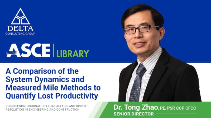ASCE Publishes Article, "A Comparison of the System Dynamics and ...